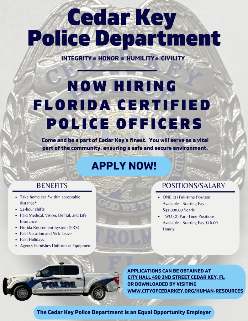 Human Resources – City of Cedar Key